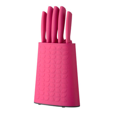 Hot Pink Knife Block Set - Unique Gifts for Her – The Positive Company